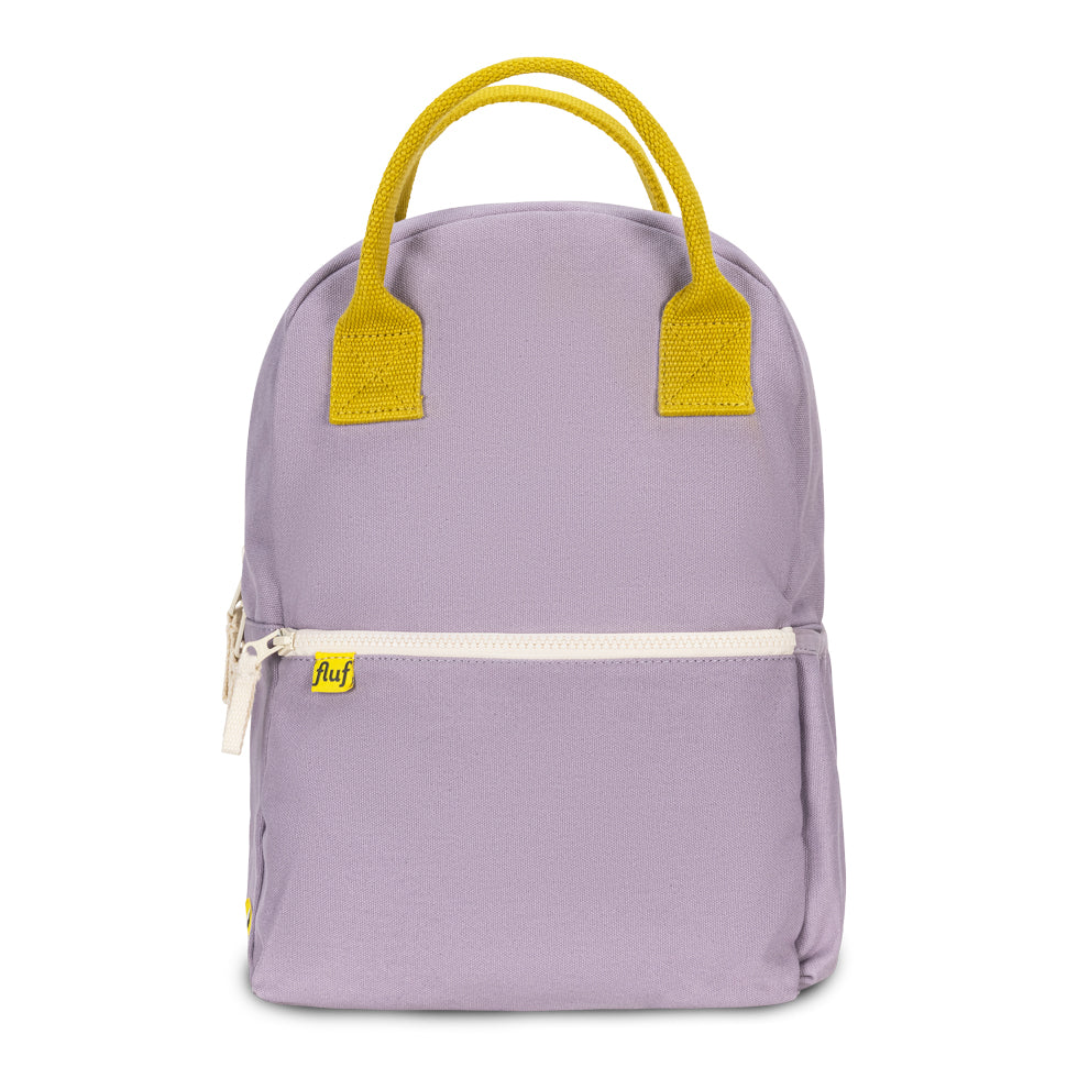 Fluf Organic Cotton Kids Backpack – Purple