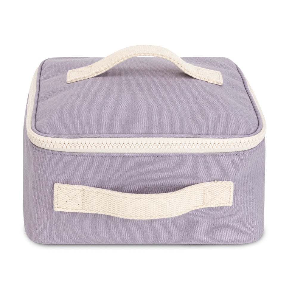 Fluf Organic Cotton Insulated Lunch Box – Lavender